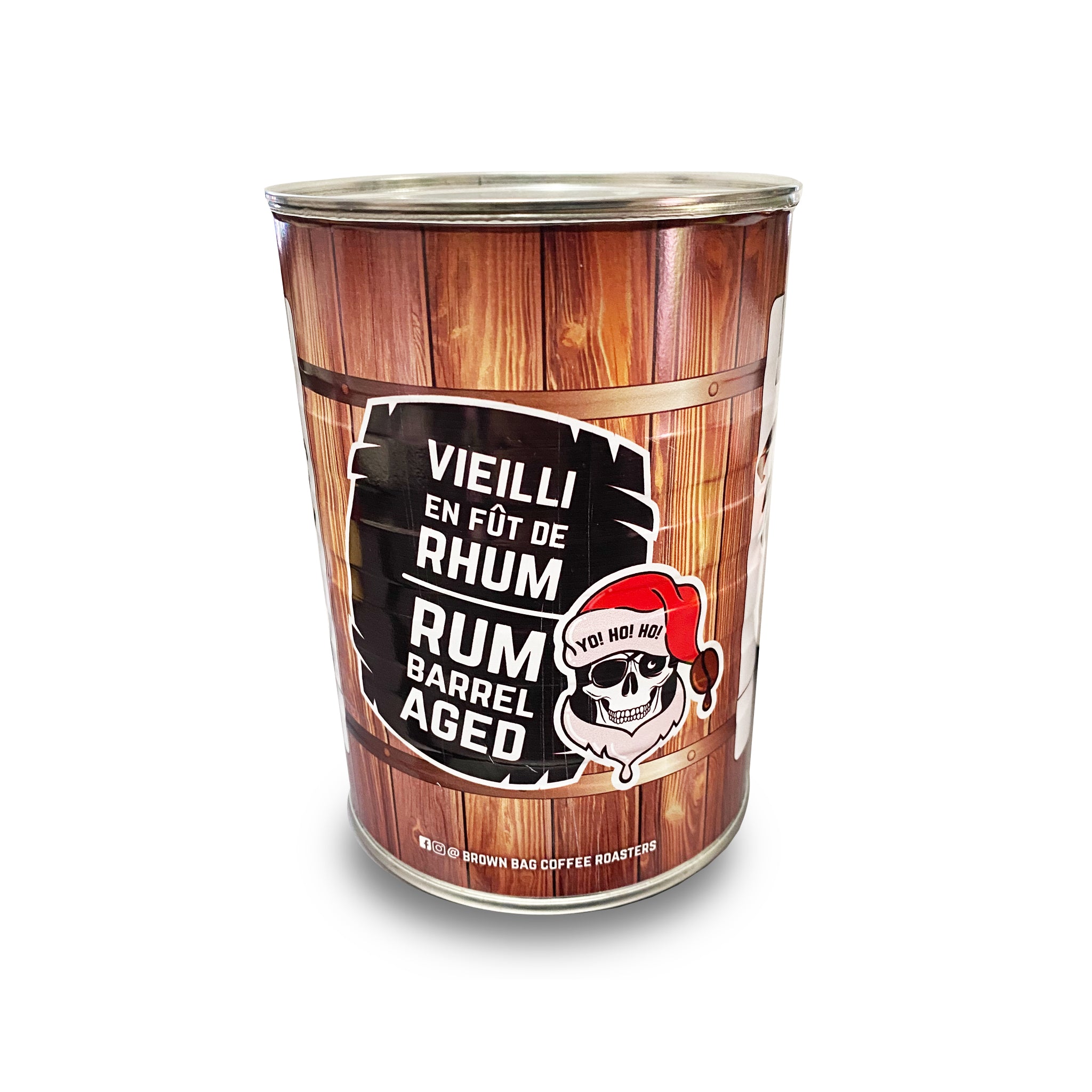 Haïti vieilli en fût de rhum – Brown Bag Coffee Roasters